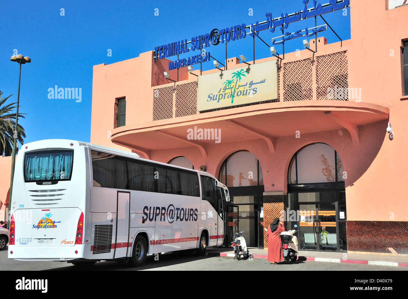 Morocco marrakech bus station hi-res stock photography and images - Alamy