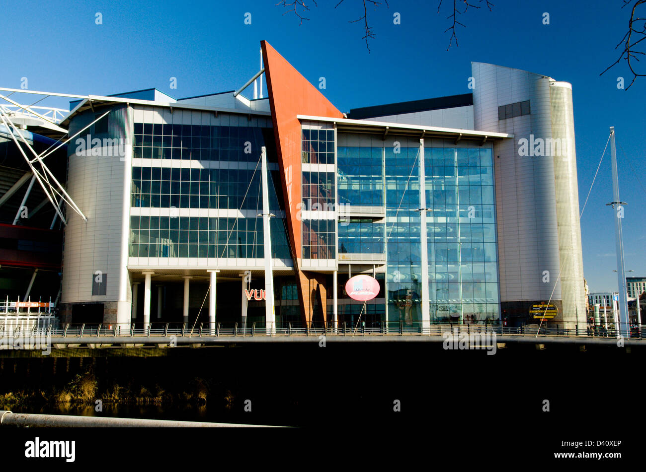 Millennium Plaza Building besides Millennium Stadium, Cardiff, South ...