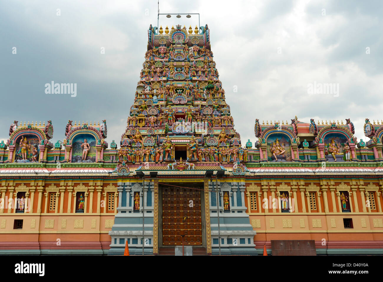 Asia Malaysia Kuala Lumpur Little India Sri Kandaswami Kovil Hindu ...