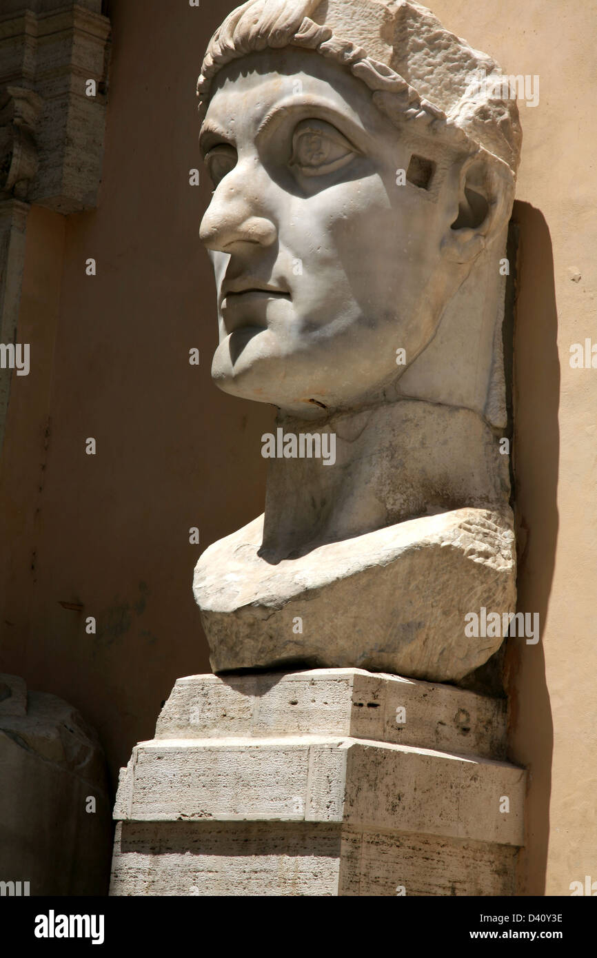 Colossus of Constantine. Italy, Rome Stock Photo - Alamy