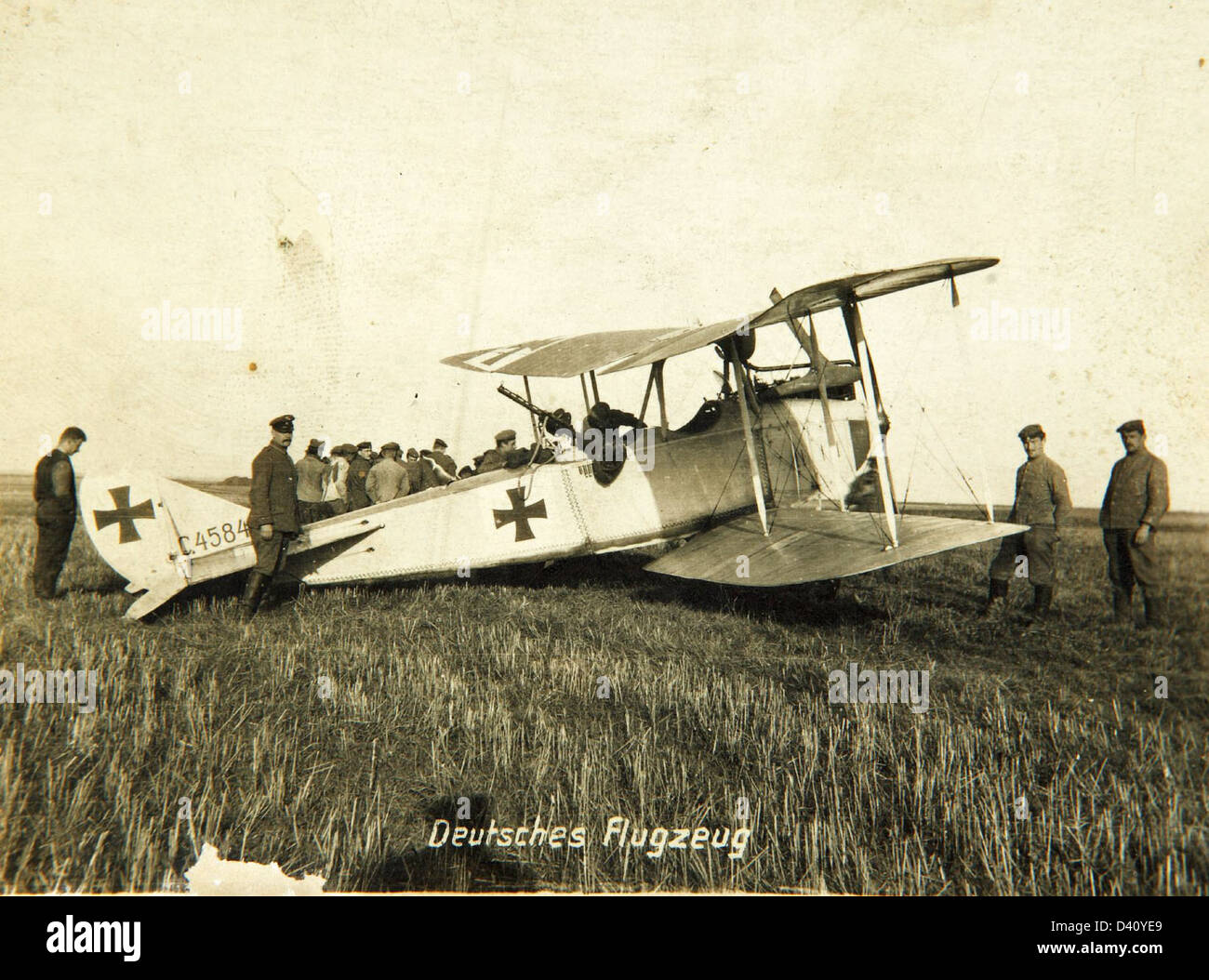 The Rumpler C.I 4584/15 was a German reconnaissance aircraft used ...