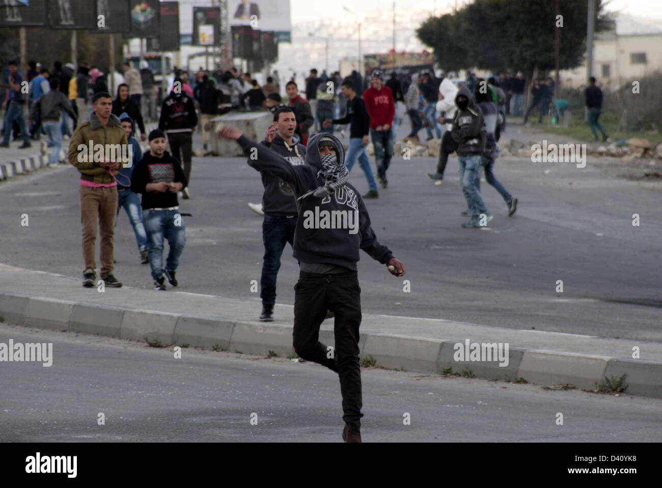 Feb. 28, 2013 - Nablus, West Bank, Palestinian Territory - Palestinian ...