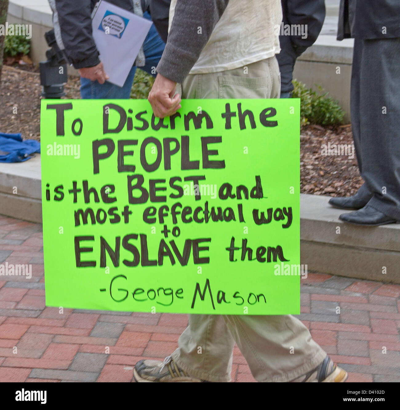 Usa gun control protest hi-res stock photography and images - Alamy