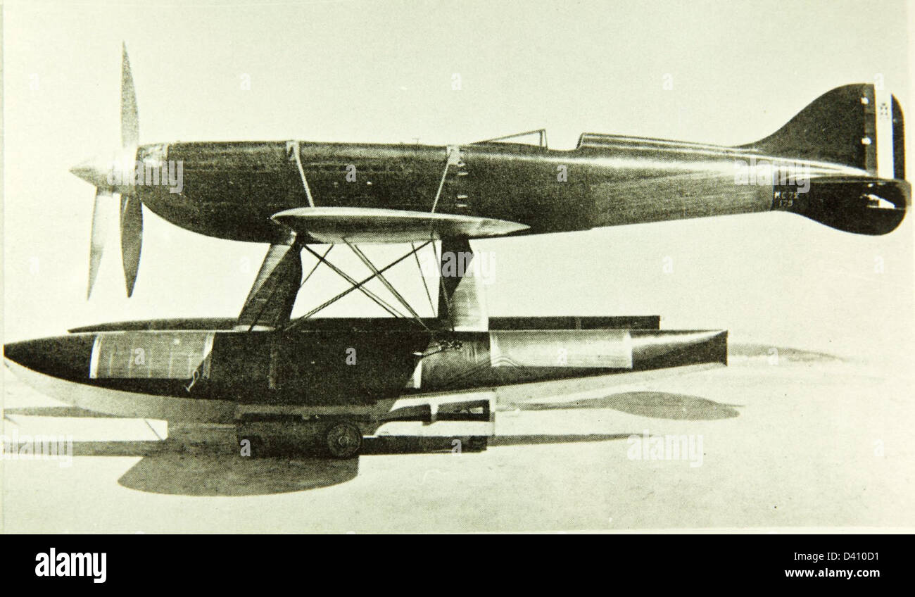 The Macchi M.C.72 was an Italian racing seaplane designed for the ...