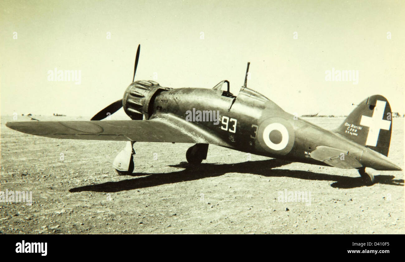 The Macchi M.C. 200 Saetta, known as the 'Arrow,' was an Italian World ...