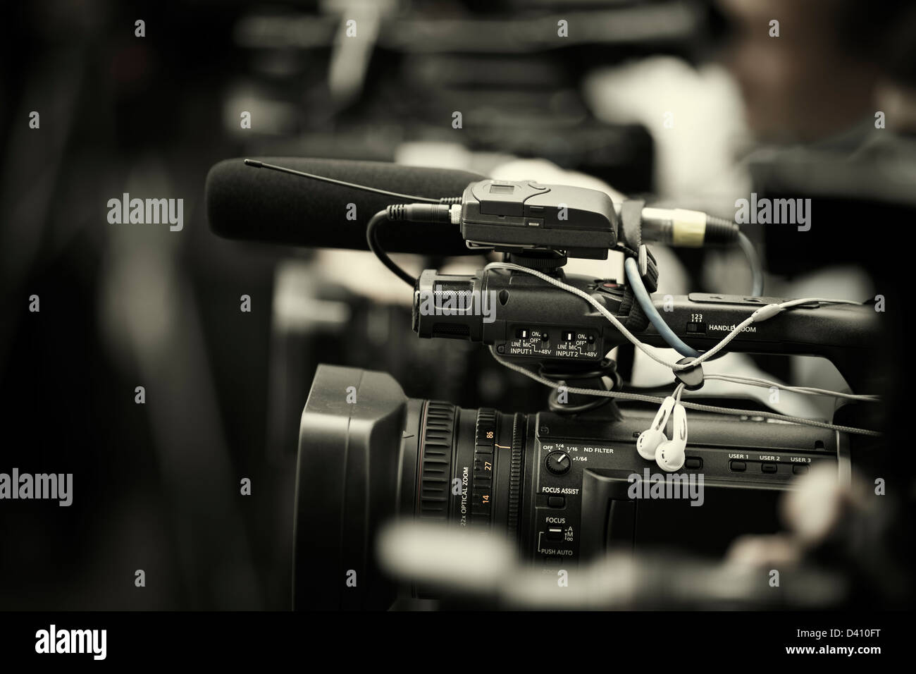 Cinema Camera Lens High Resolution Stock Photography and Images - Alamy