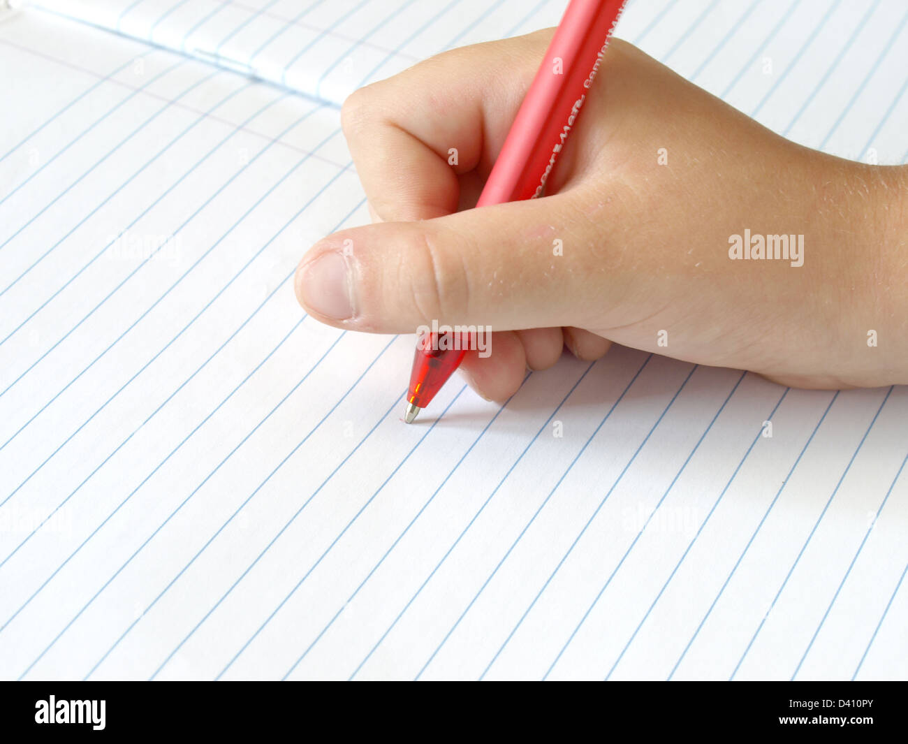 Hand pen book hi-res stock photography and images - Alamy