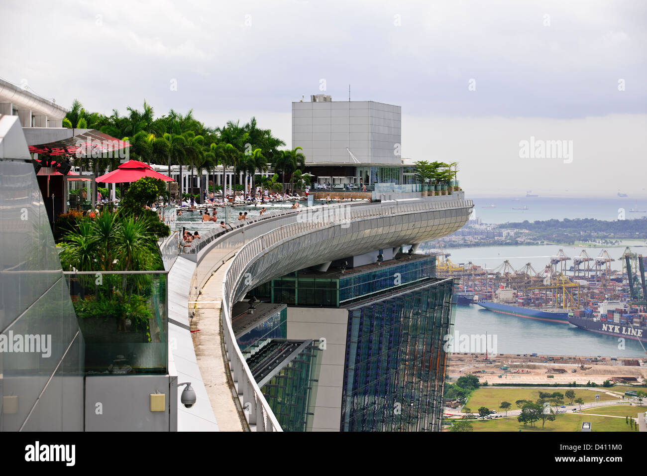 Marina Bay Sands & Casino,Deck views & Infinity Rooftop Pool,PSA ...