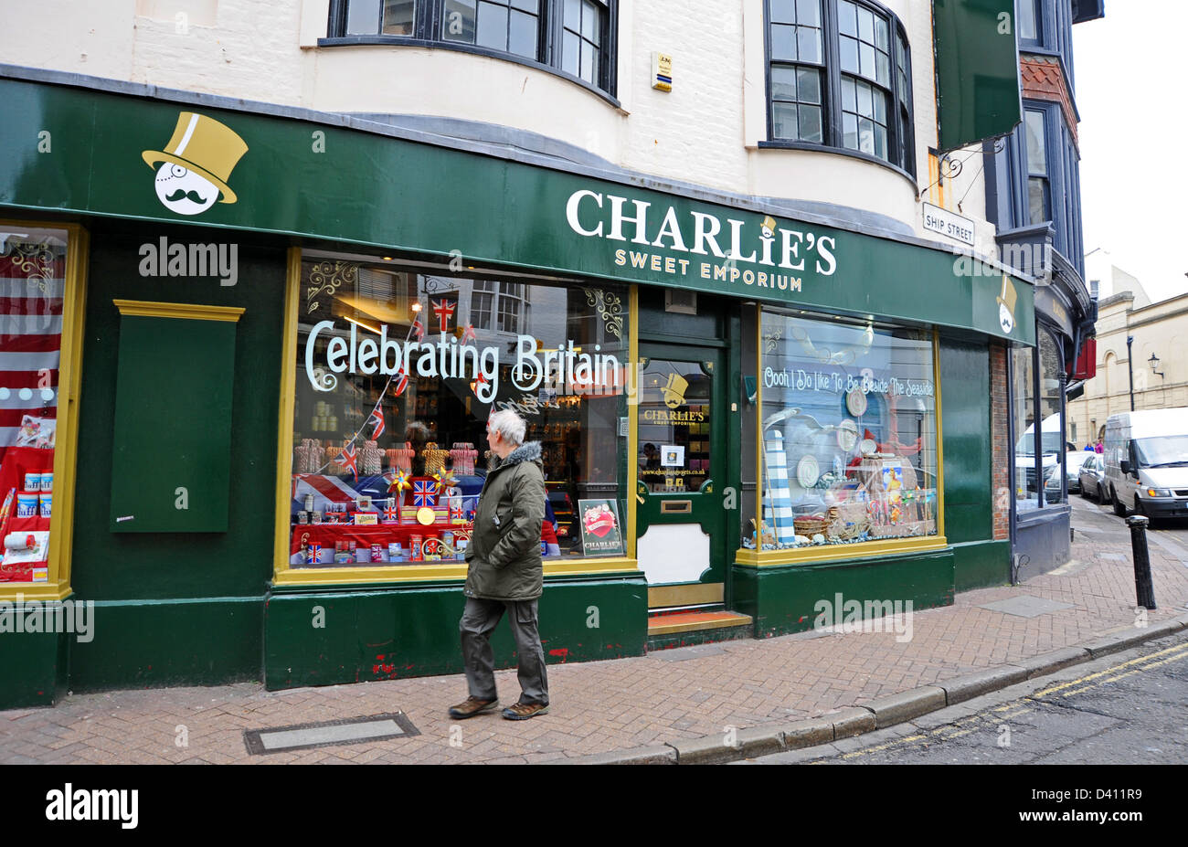 Charlie's Sweet Emporium sweets shop in Ship Street Brighton UK (now ...