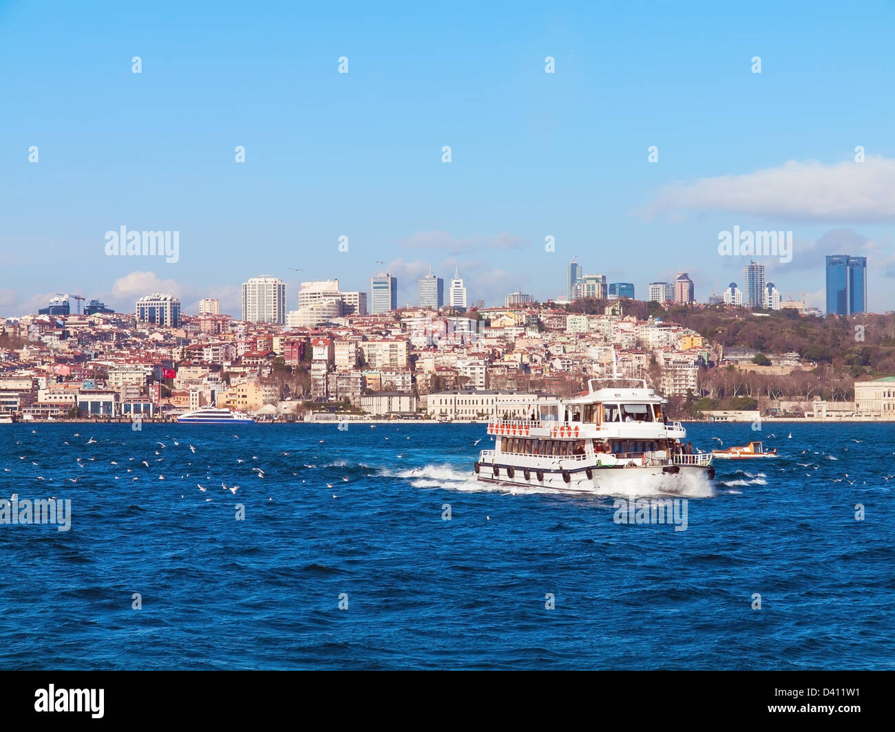 A ferry in Istanbul Stock Photo - Alamy
