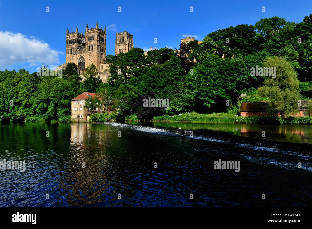 Old mill river wear durham hi-res stock photography and images - Alamy