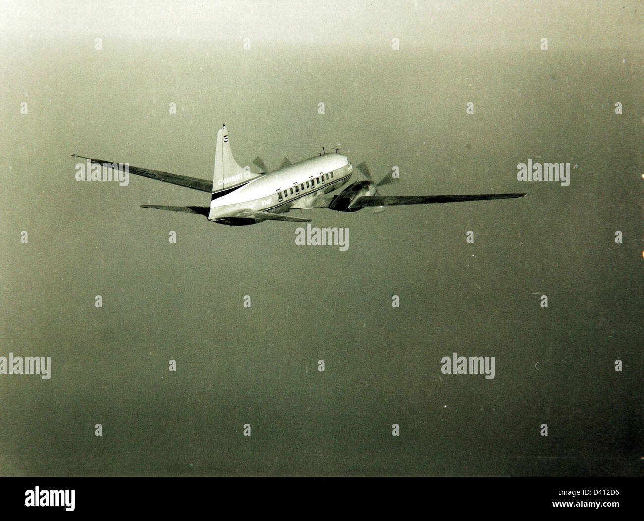 The Convair 580 is a turboprop regional airliner adapted from the ...