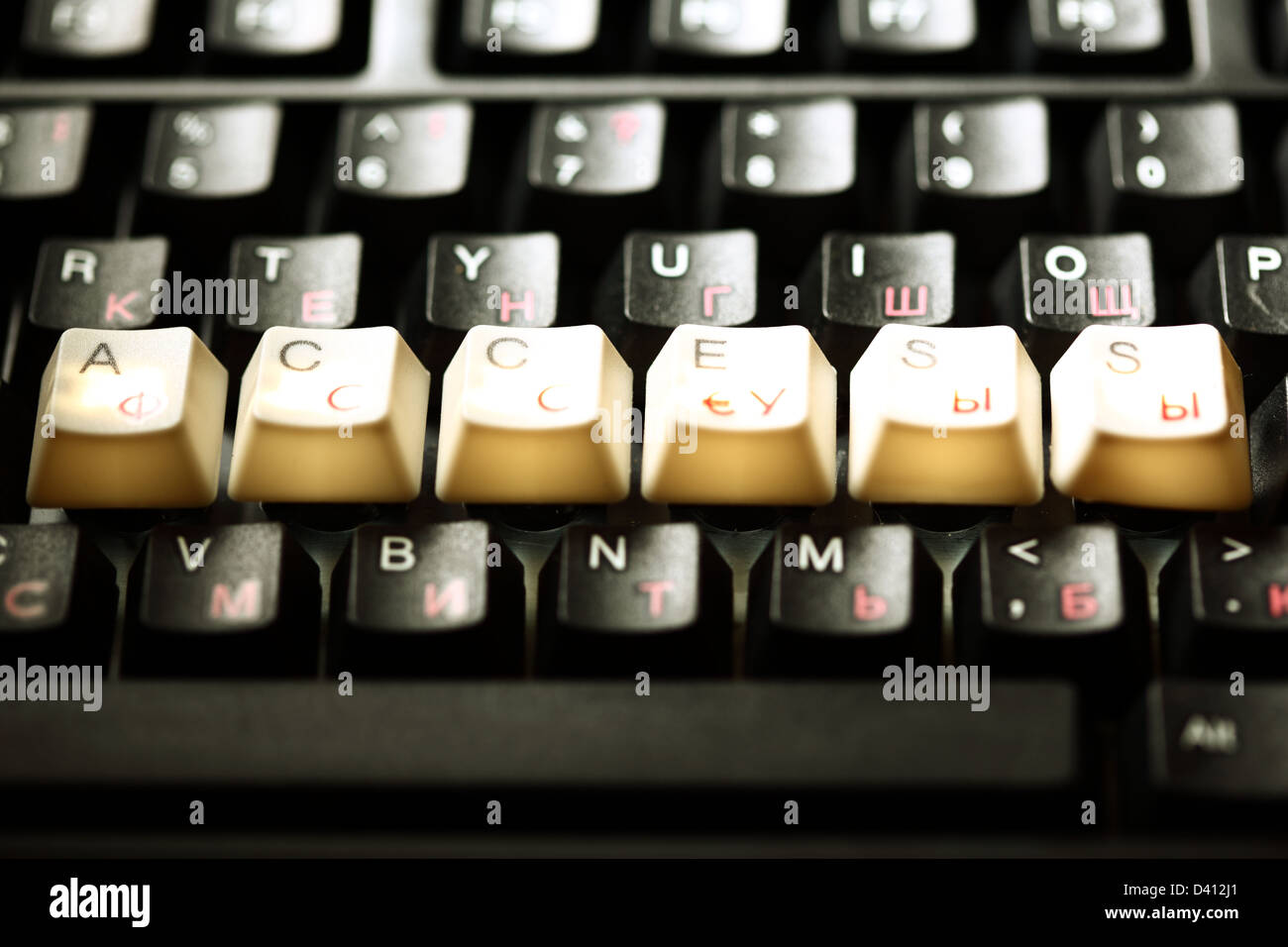 Access keyboard concept Stock Photo - Alamy