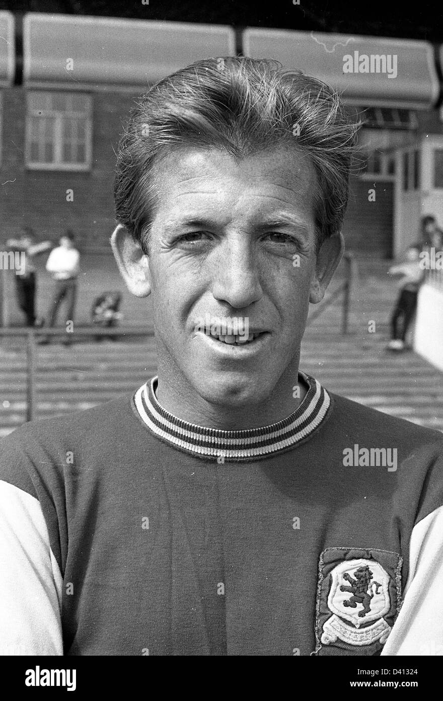 Peter Broadbent Aston Villa FC footballer 1967 Stock Photo - Alamy