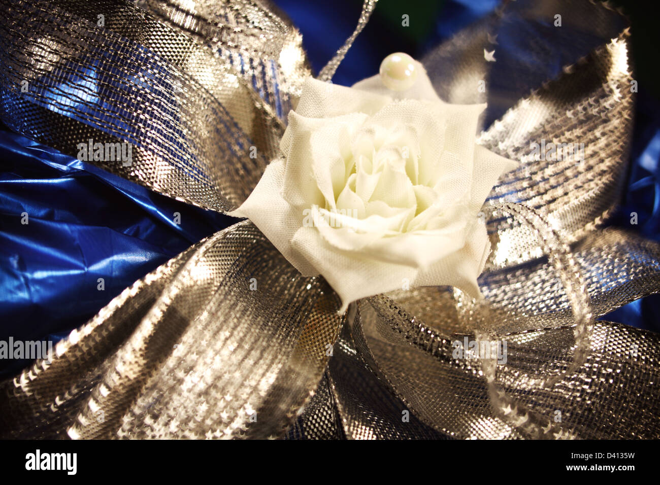 Abstract gift decoration Stock Photo - Alamy