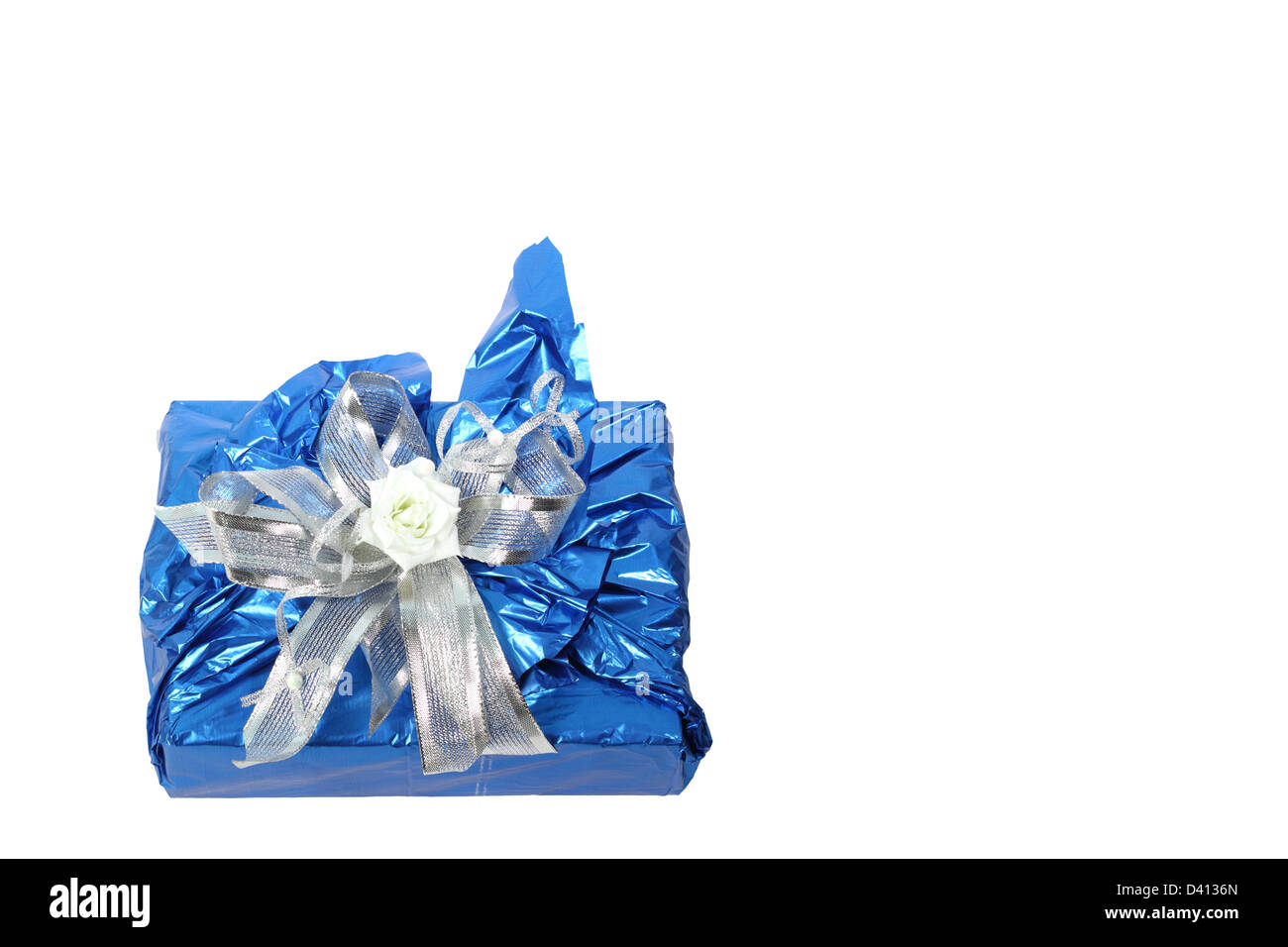Gift isolated on white Stock Photo - Alamy