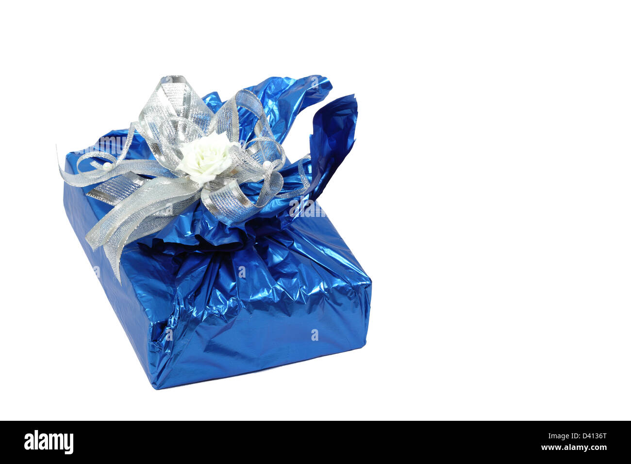 Gift isolated on white Stock Photo - Alamy