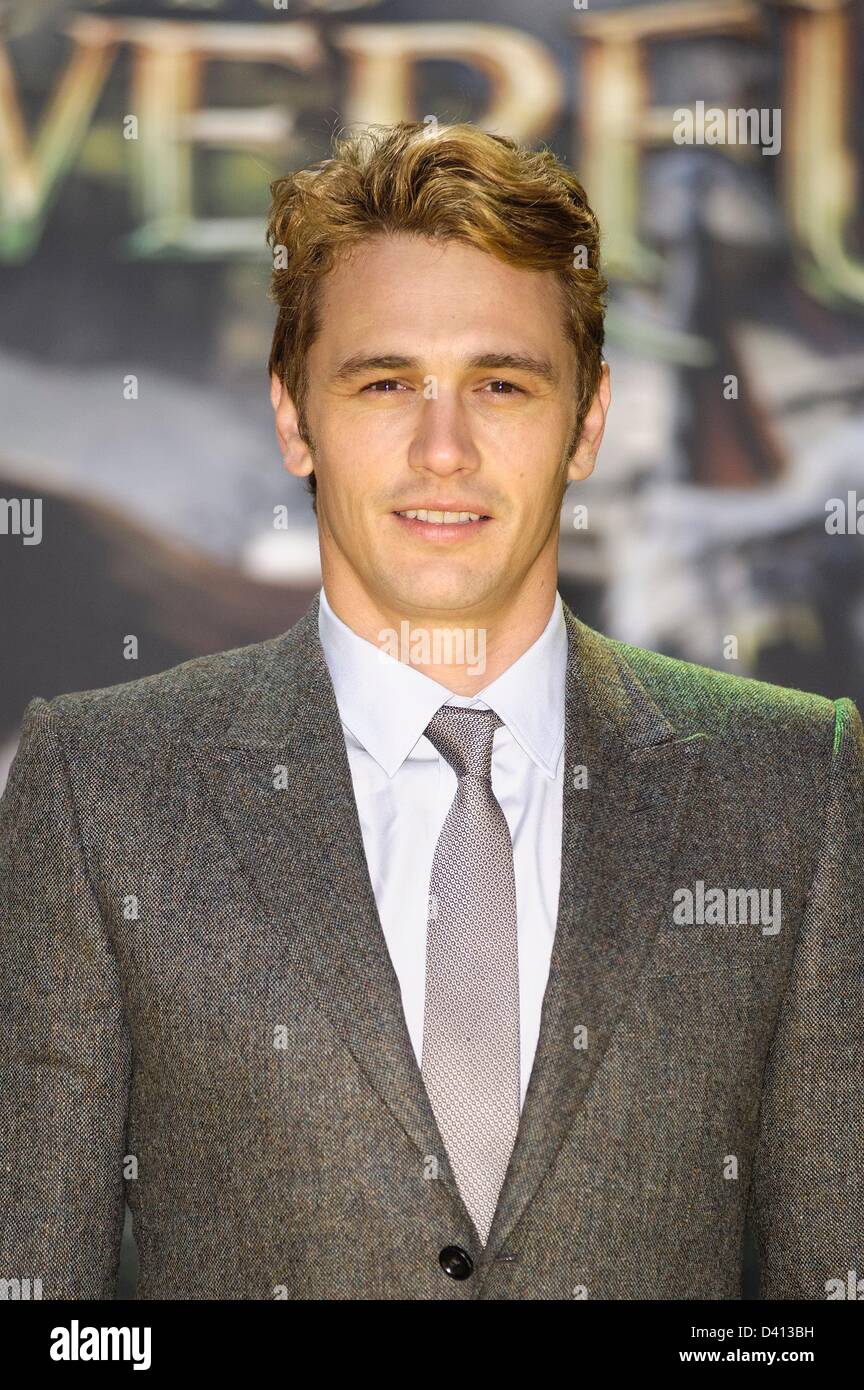 James Franco attends the Oz the Great and Powerful European Premiere on ...