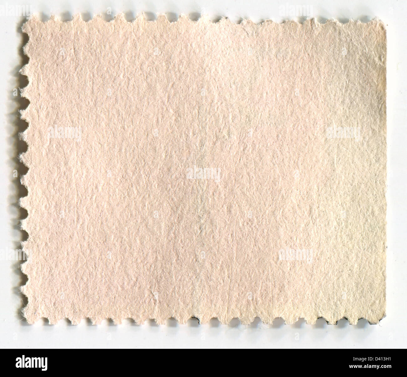 The reverse side of a postage stamp Stock Photo - Alamy