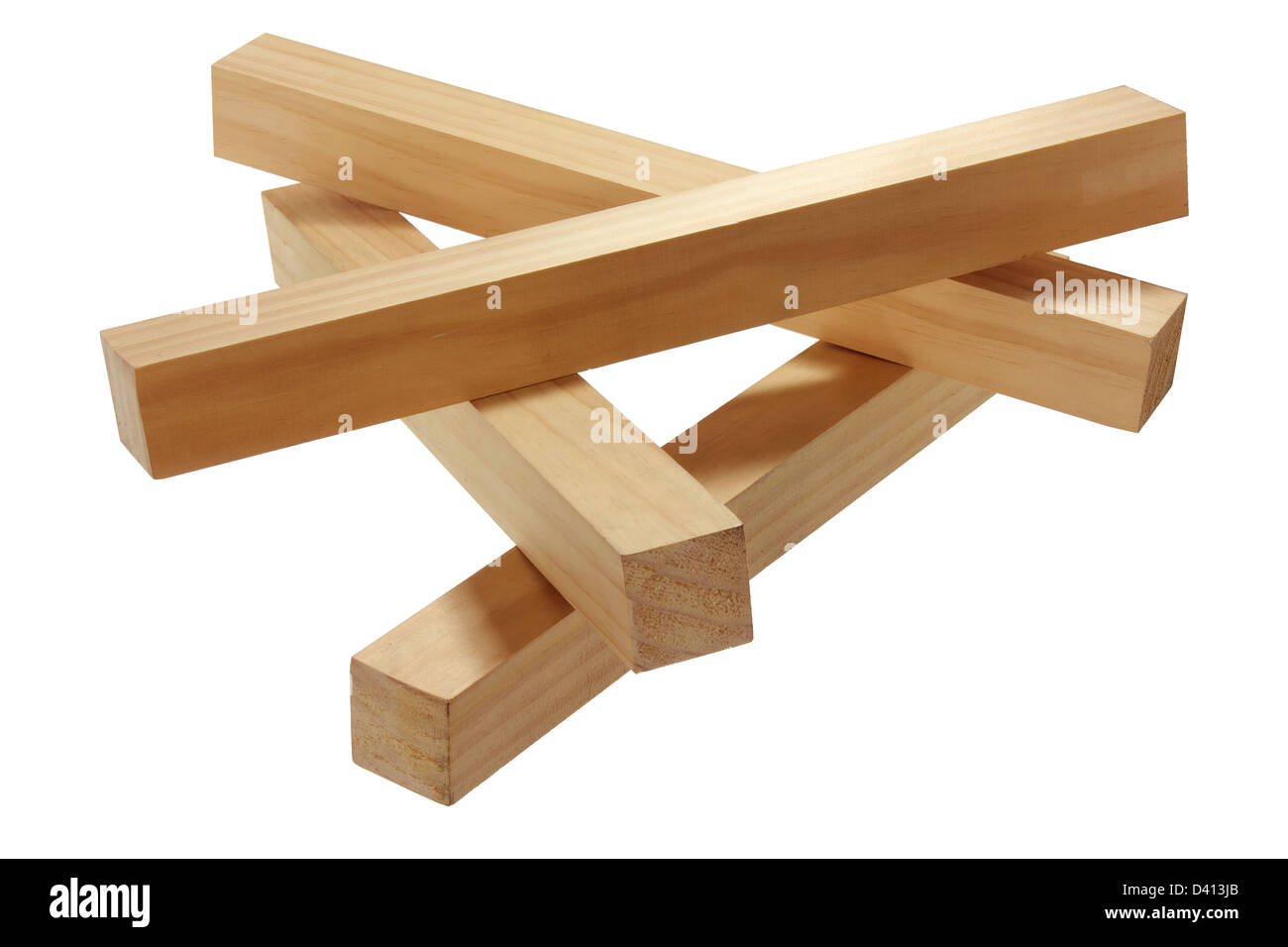 Stack of Wood Planks Stock Photo - Alamy