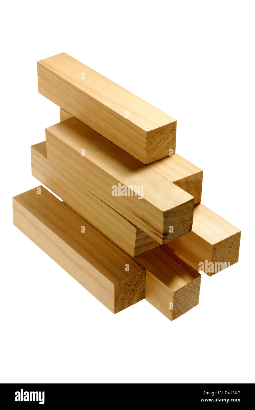Stack of Wood Planks Stock Photo - Alamy