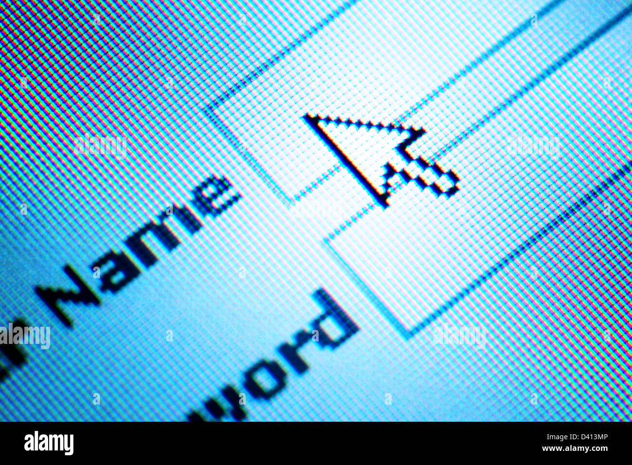 Password arrow hi-res stock photography and images - Alamy