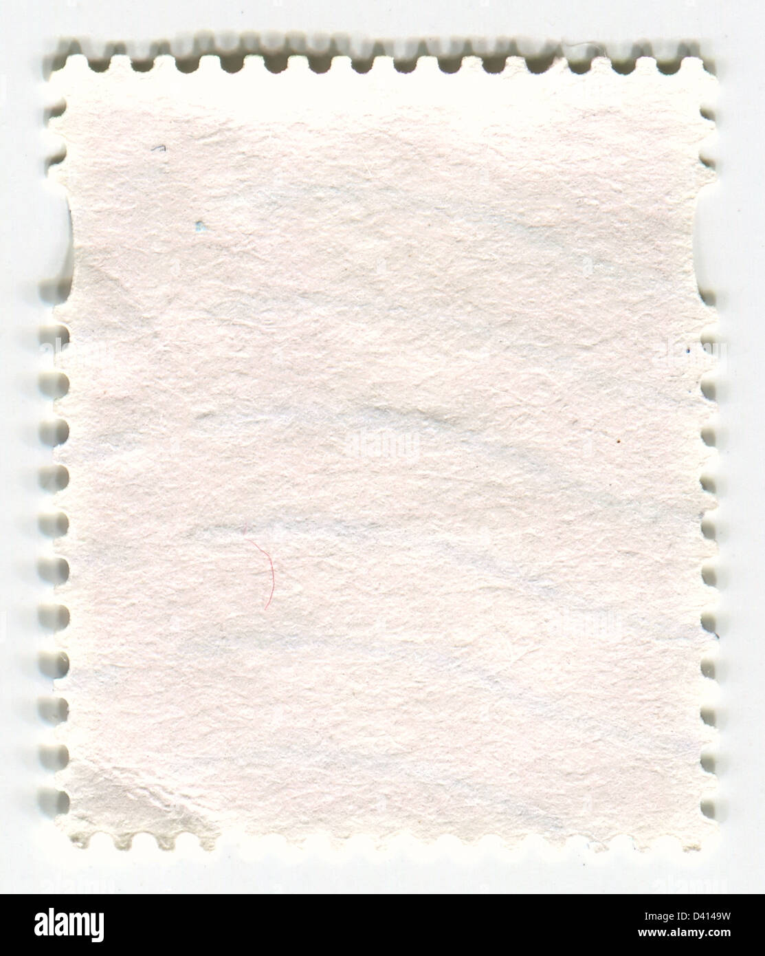The reverse side of a postage stamp Stock Photo - Alamy