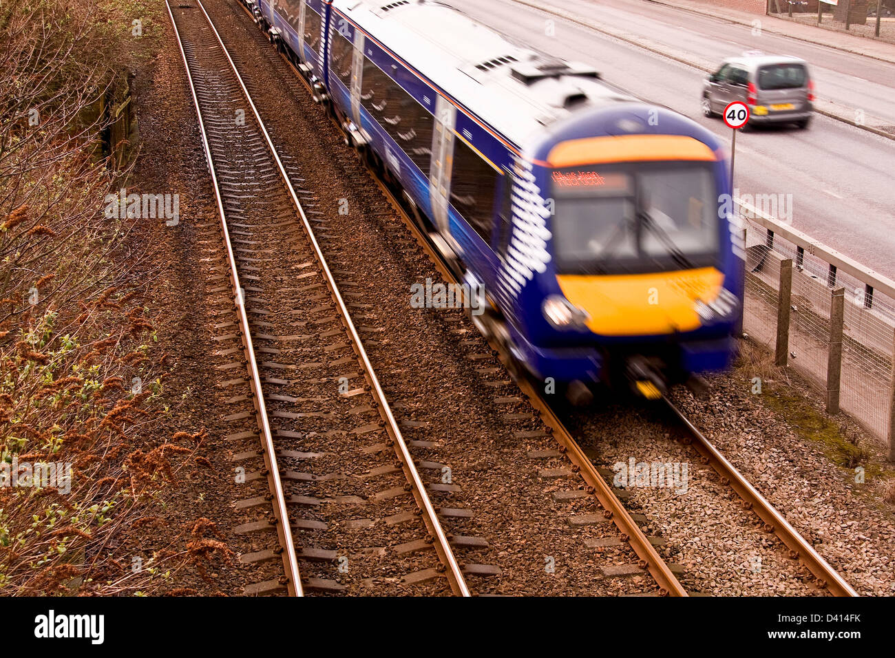 Aberdeen train station hi-res stock photography and images - Alamy