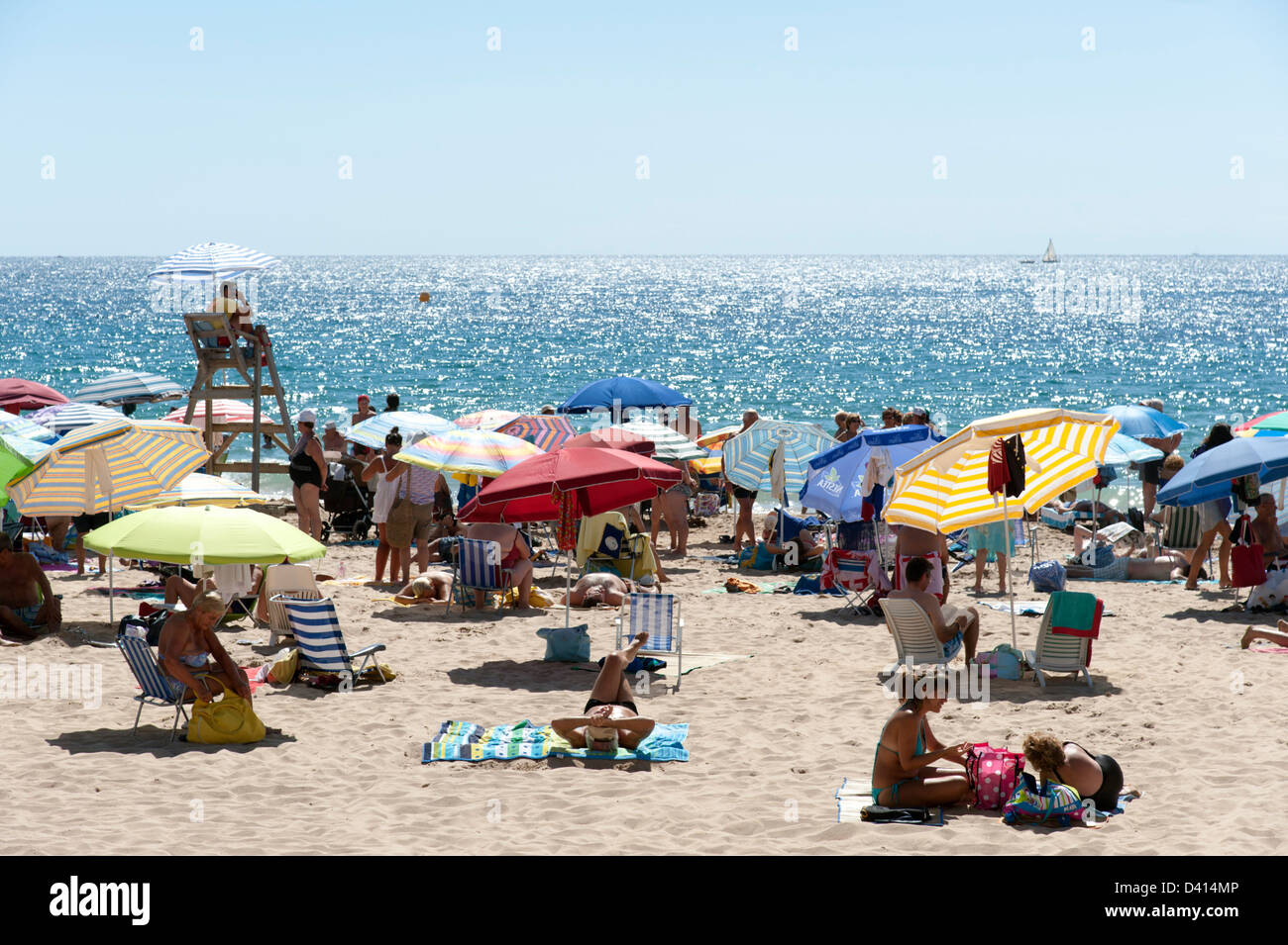 Bathers Photos Beaches Spain