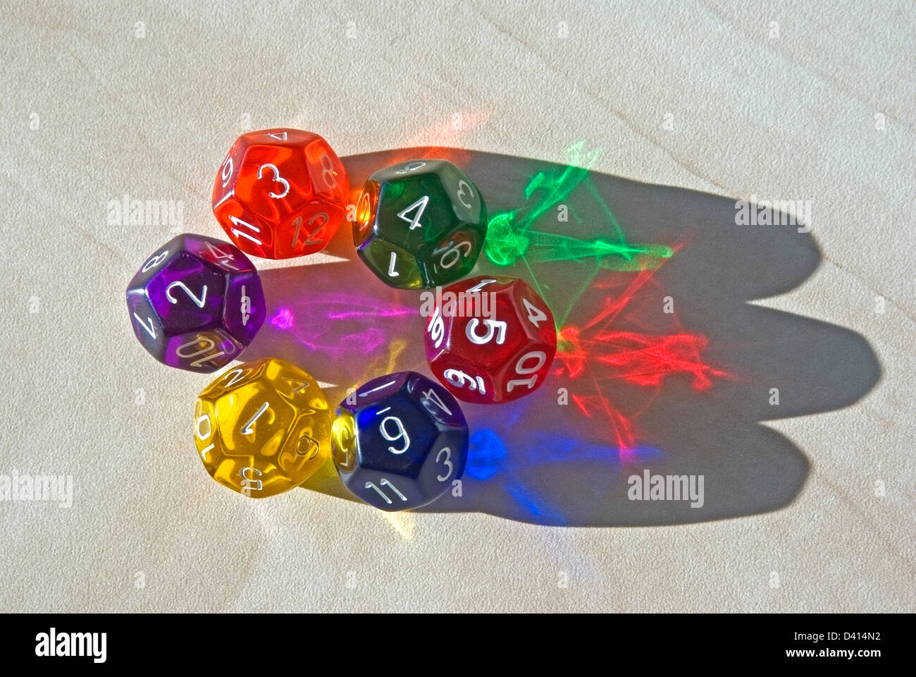 Twelve sided dice hi-res stock photography and images - Alamy