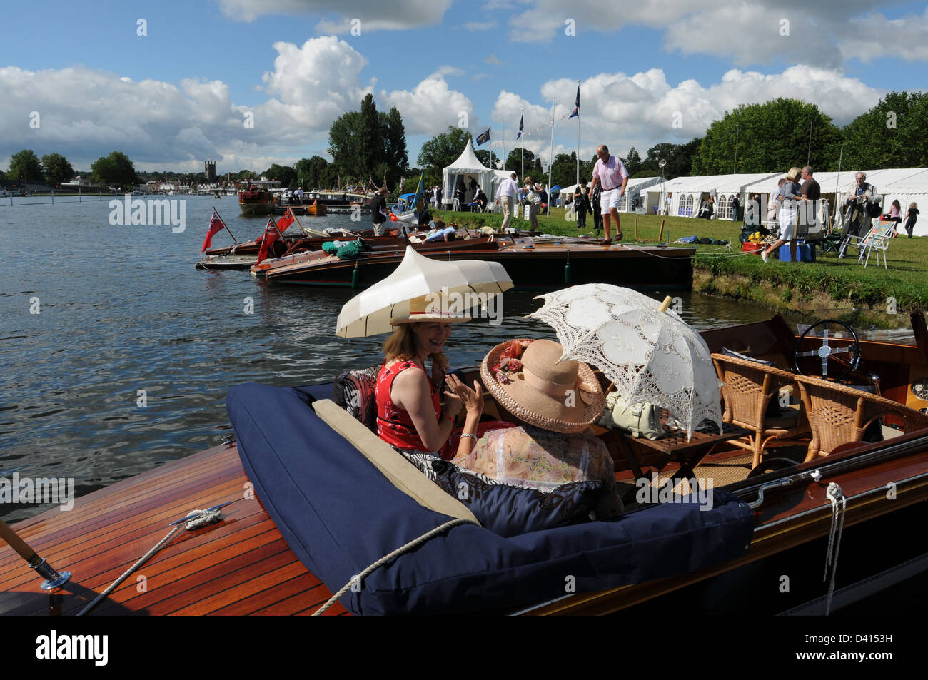 Thames traditional boat rally, Henley, England, 2008 Vintage slipper ...