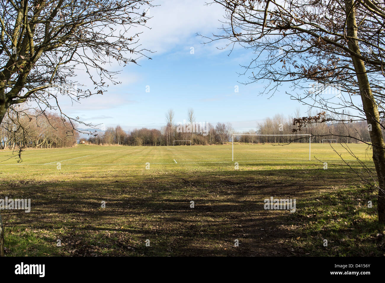 Empty Football Pitch High Resolution Stock Photography and Images - Alamy