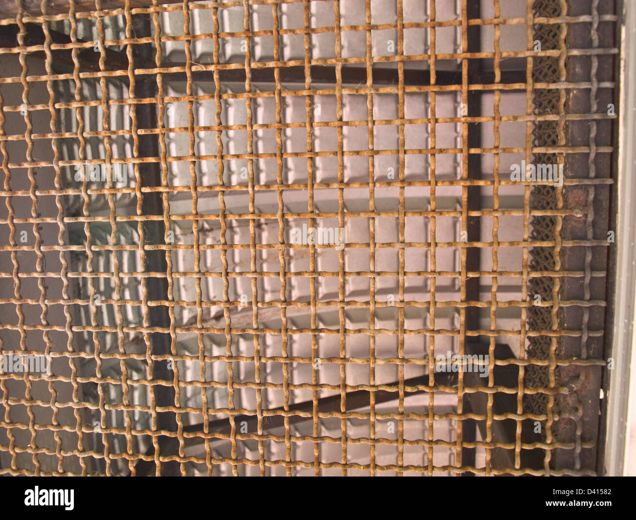 Seamless texture metal mesh fence hi-res stock photography and images ...