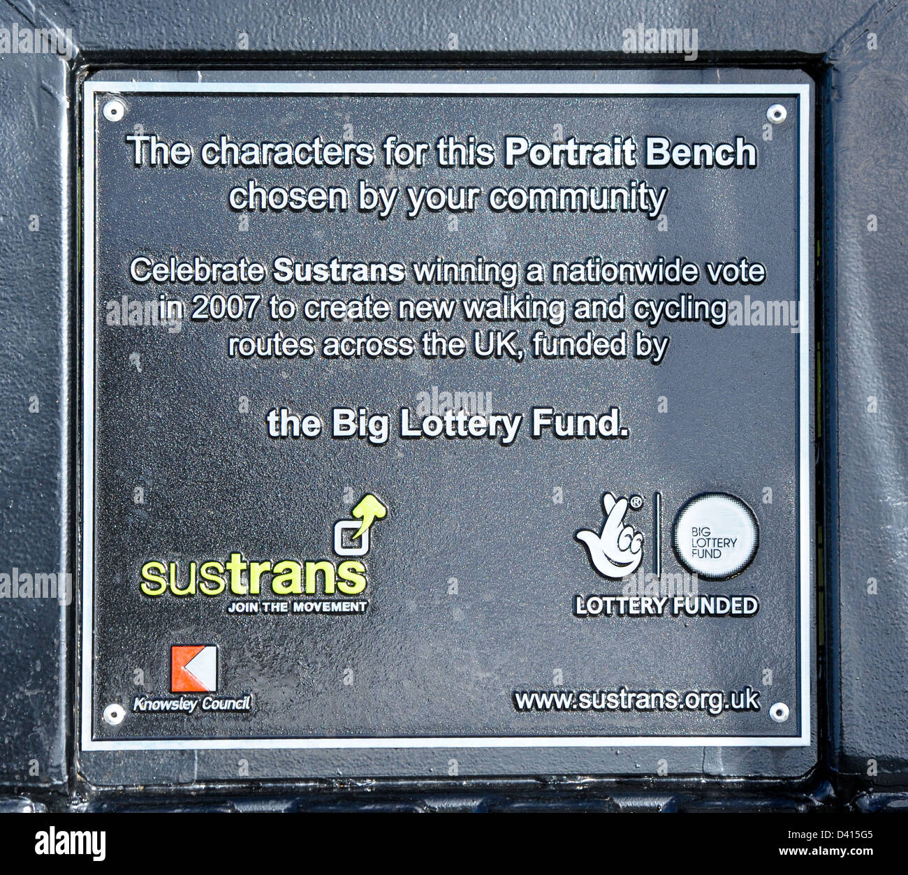 Sustrans sculpture hi-res stock photography and images - Alamy