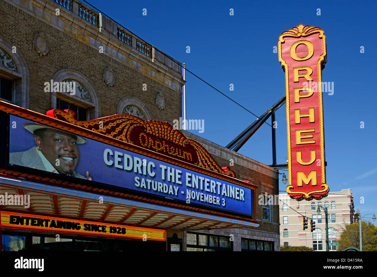 Orpheum Theater Memphis Tennessee TN Stock Photo - Alamy