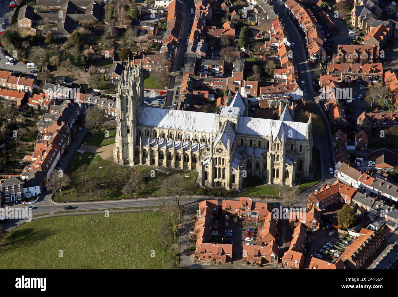 Aerial view beverley east yorkshire hi-res stock photography and images ...