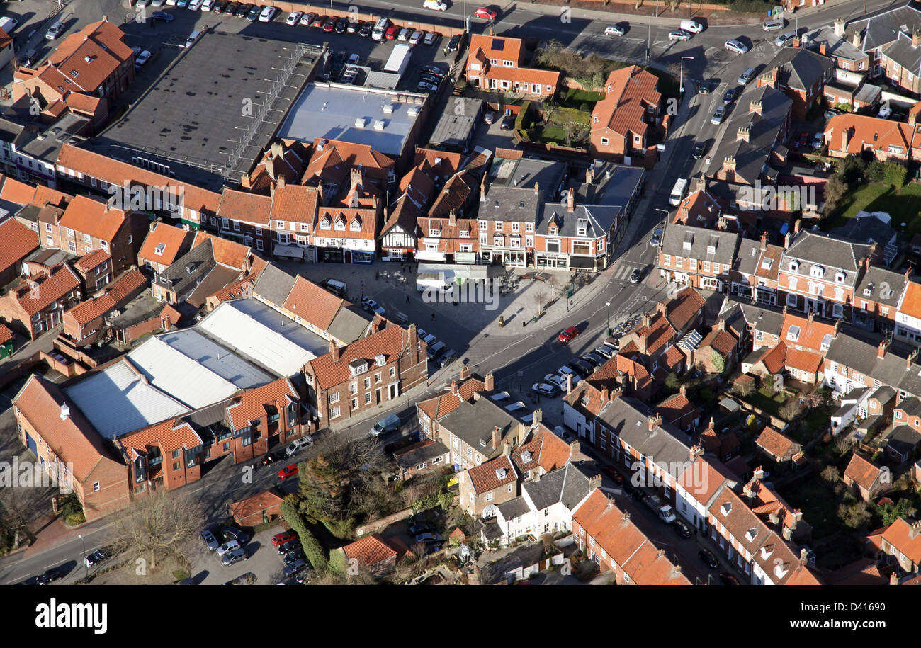 Aerial view beverley east yorkshire hi-res stock photography and images ...