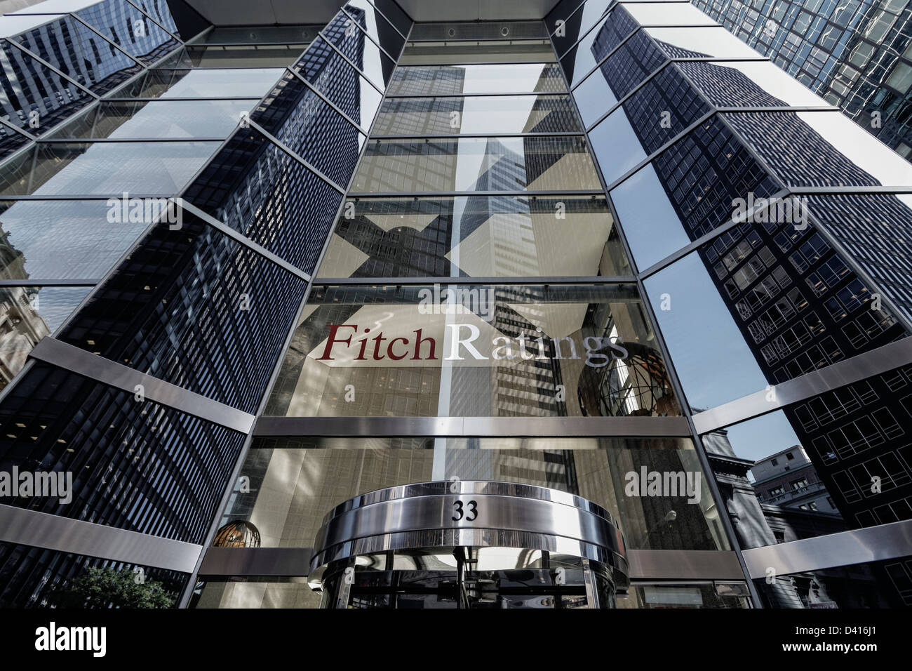 Headquarter Fitch Ratings Manhattan, Financial District, NYC Stock ...