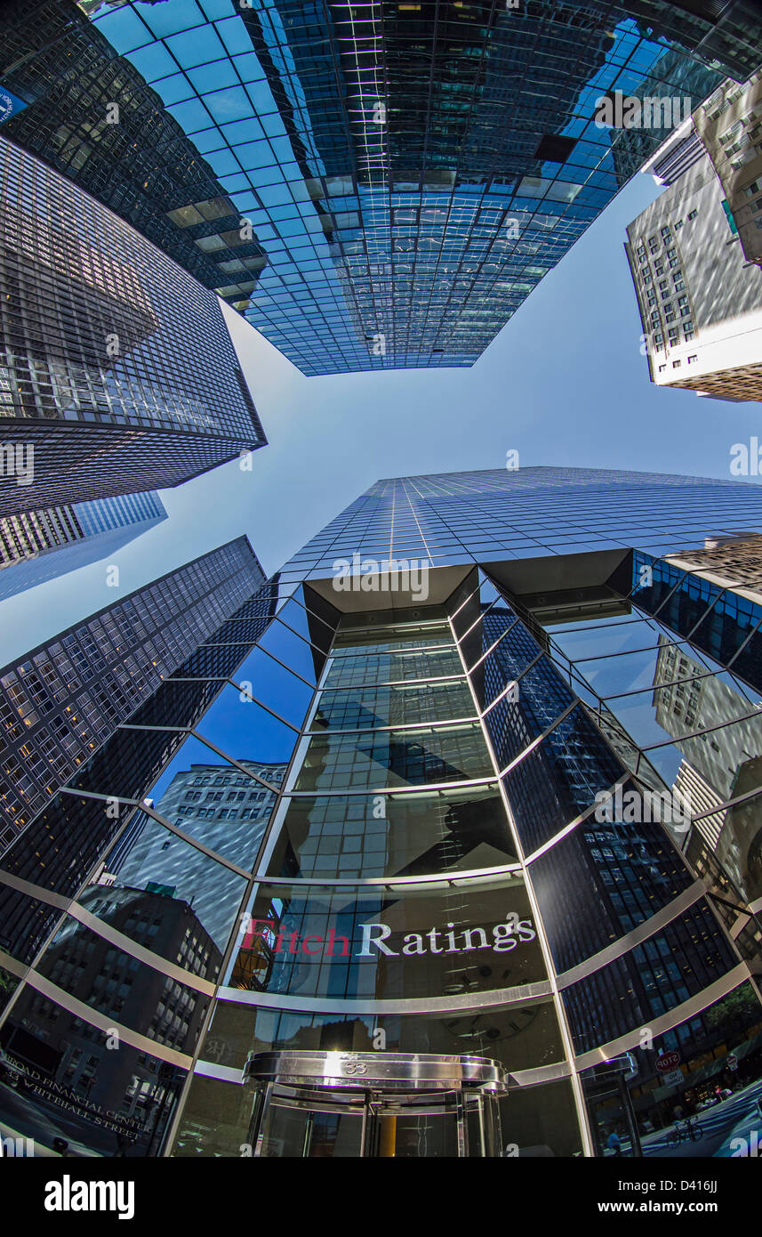 Headquarter Fitch Ratings Manhattan, Financial District, NYC Stock ...