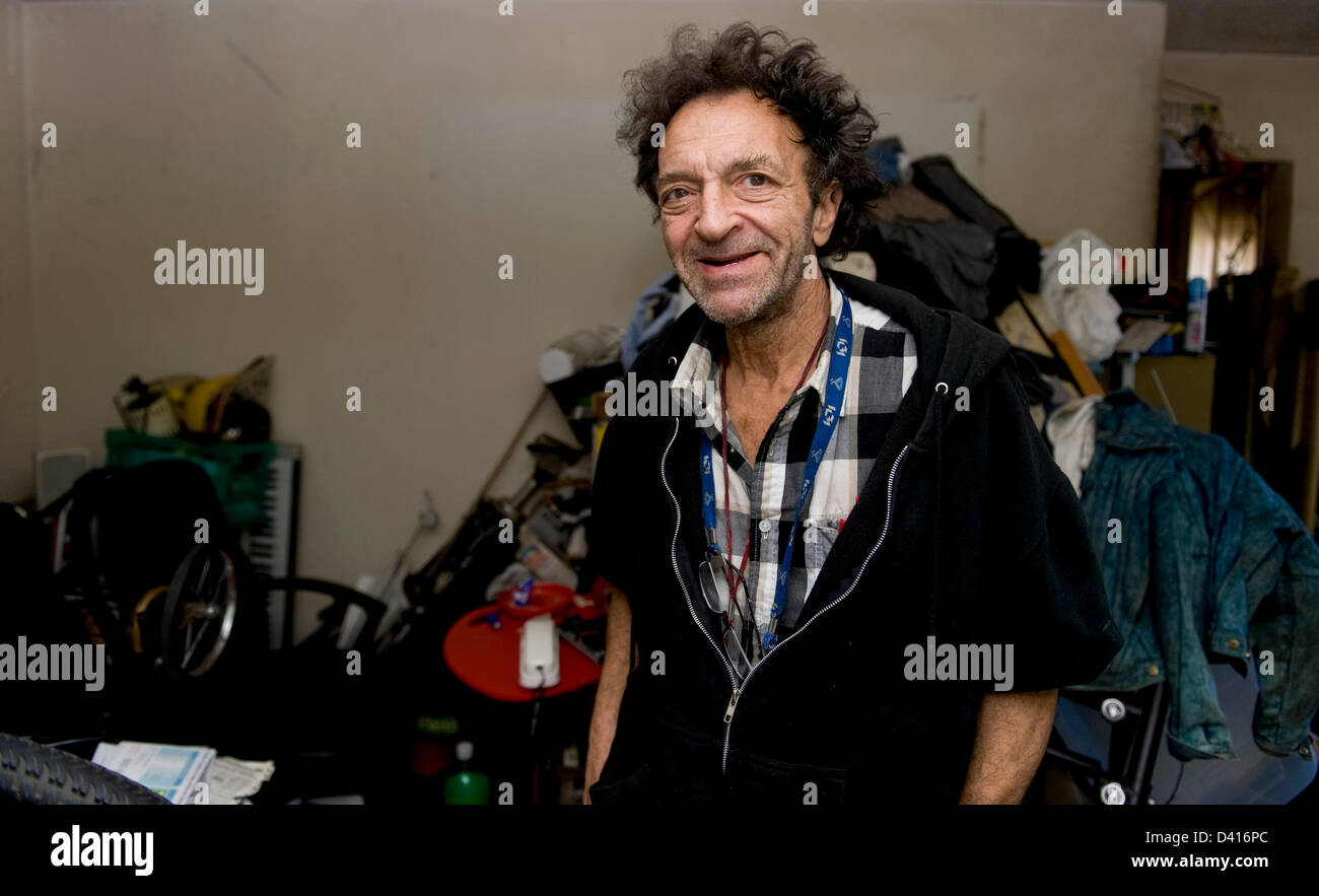 Feb. 28, 2013 - Santa Monica, CA, US - Tom Baragone, who suffered a ...