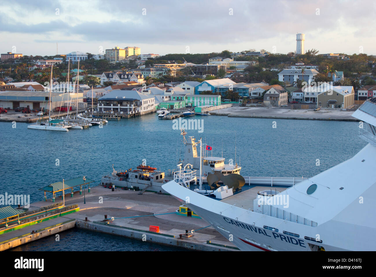 Prince george wharf nassau bahamas hi-res stock photography and images ...