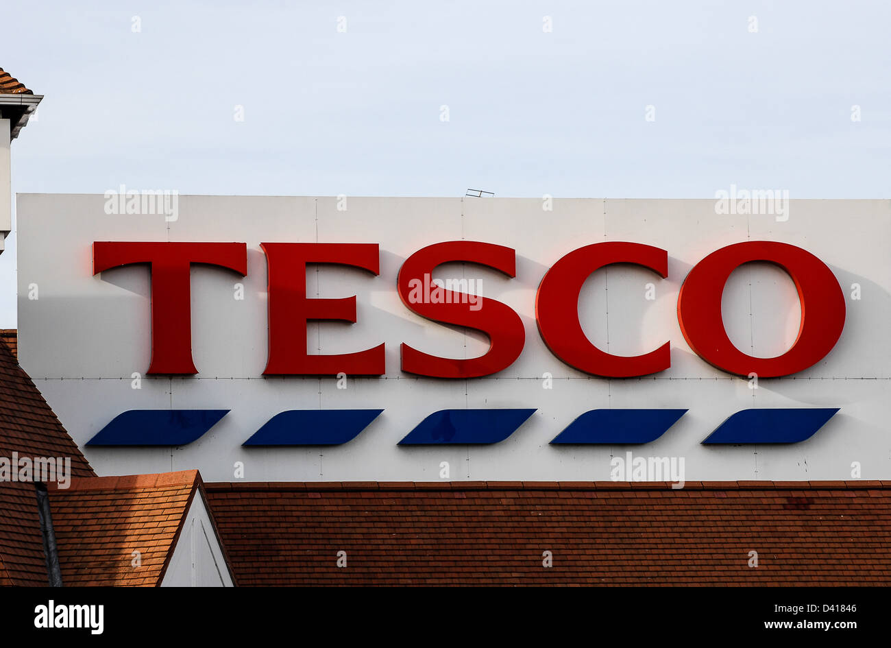 Tesco Sign High Resolution Stock Photography and Images - Alamy