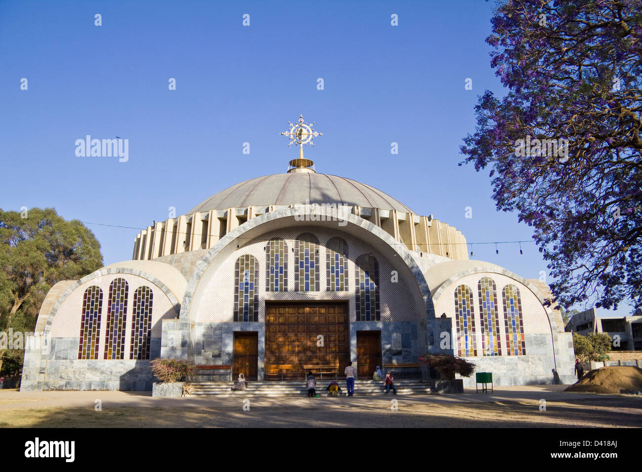 St Mary of Zion Church Axum Ethiopia Africa Stock Photo - Alamy