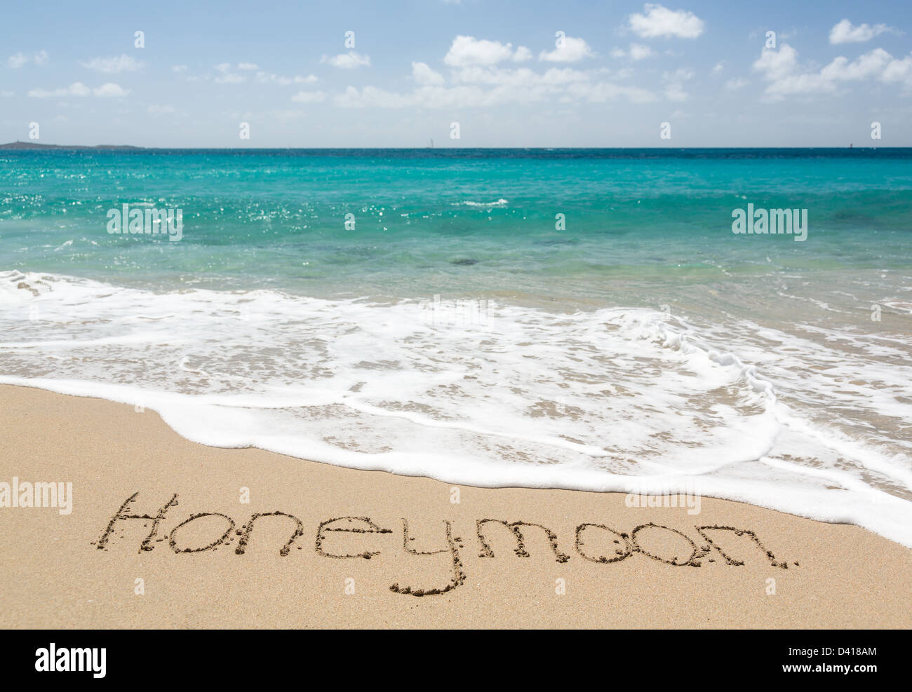 Honeymoon beach and st thomas hi-res stock photography and images - Alamy