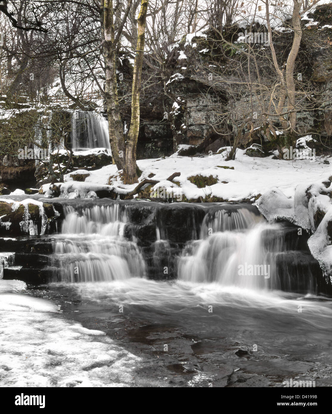yorkshire dales waterfalls near keld Stock Photo - Alamy