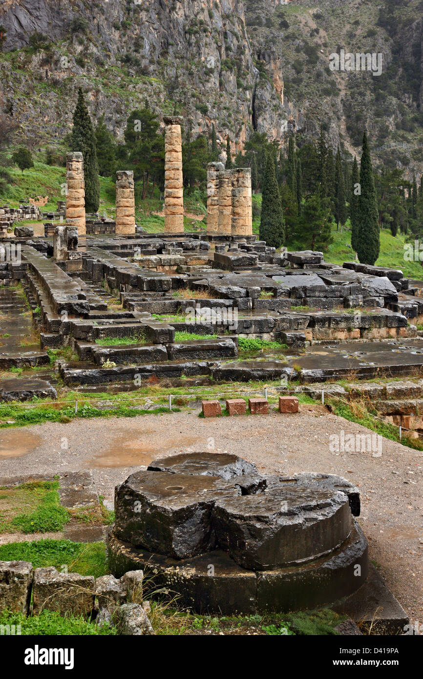 Oracle of apollo at delphi hi-res stock photography and images - Alamy