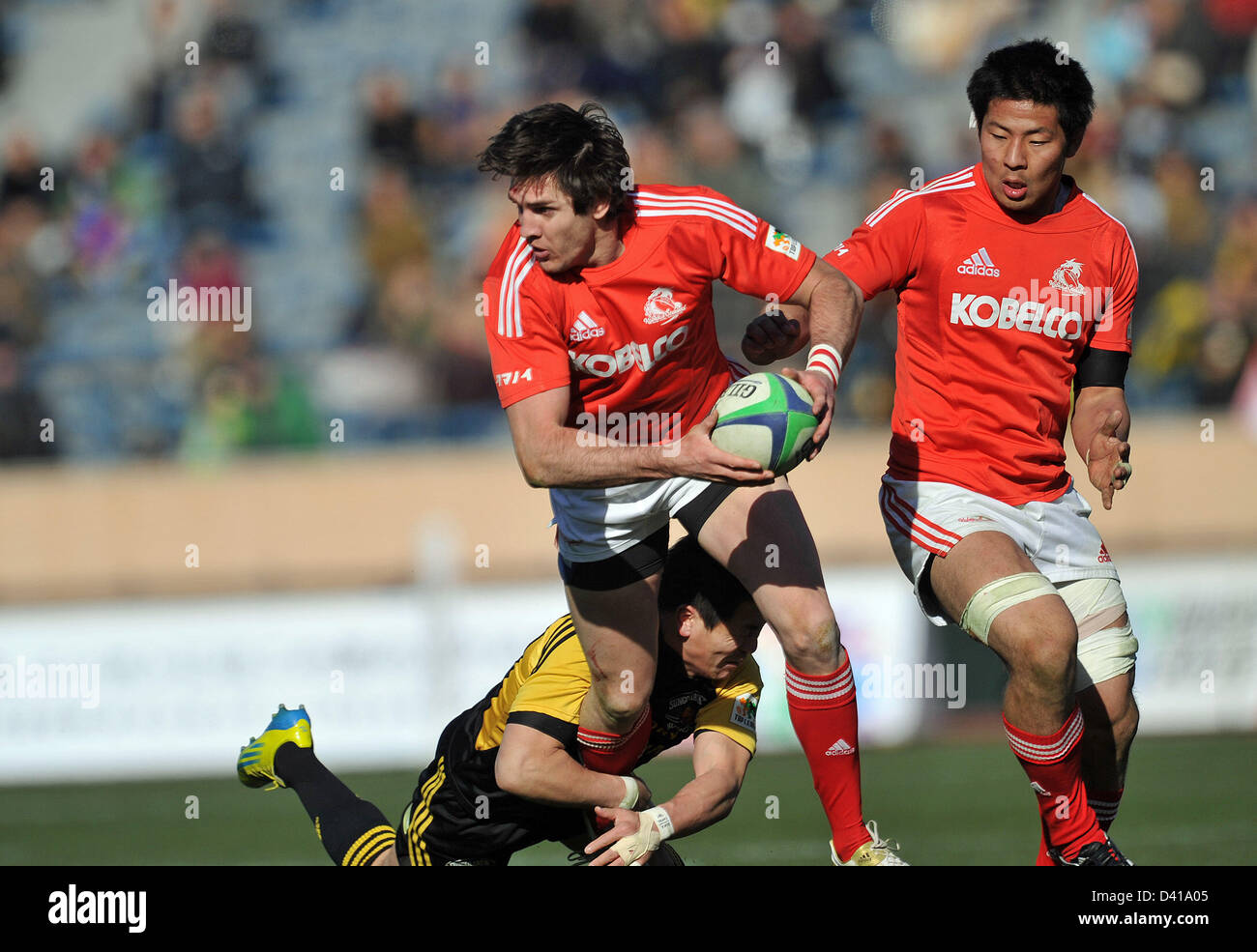 Jaque Fourie (Kobelco Steelers), FEBRUARY 24, 2012 - Rugby : 50th Japan ...