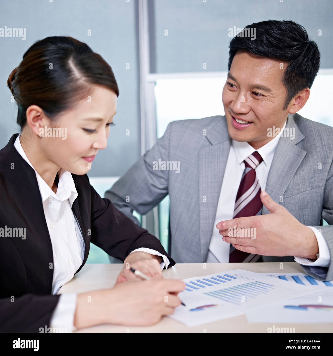 Asian Business People Stock Photo - Alamy