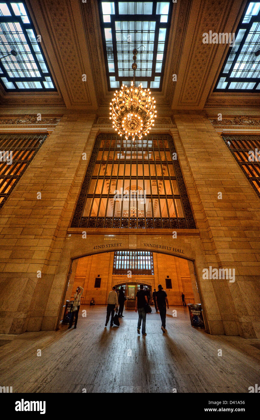 Interiors of Grand Central Terminal, railway station, NYC Stock Photo ...
