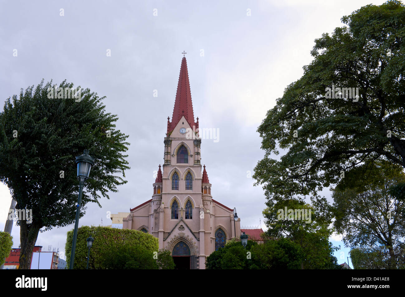 church of our lady of mercy in downtown san jose costa rica Stock Photo ...